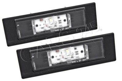 Genuine BMW E81 E87 E87N E89 Led Number Plate Lights 2 Pcs OEM ...