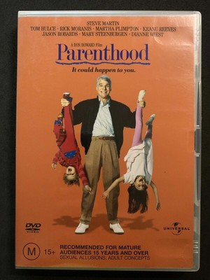Parenthood (DVD, 1989) Steve Martin, Rick Moranis, Keanu Reeves | eBay