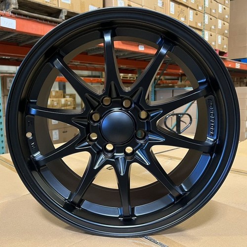 16" IPW 506 CE28 STYLE WHEELS RIMS SATIN BLACK FITS TOYOTA ECHO PRIUS C ...