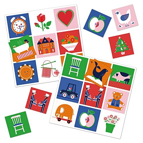 Galt Toys Picture Lotto Classic Picture Lotto Game for Children Age 4 ...