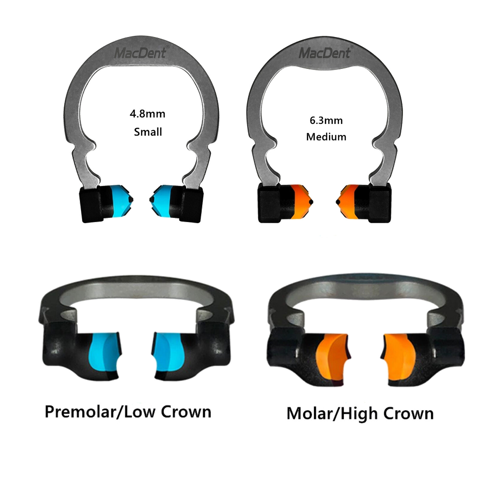 Dental Matrix Bands Ring Sectional Matrice Clamp Fit Garrison Palodent ...