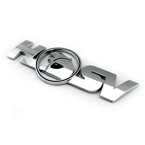 HSV Chrome Logo Badge - Boot or Side Skirt Emblem For Holden VT VX VY ...