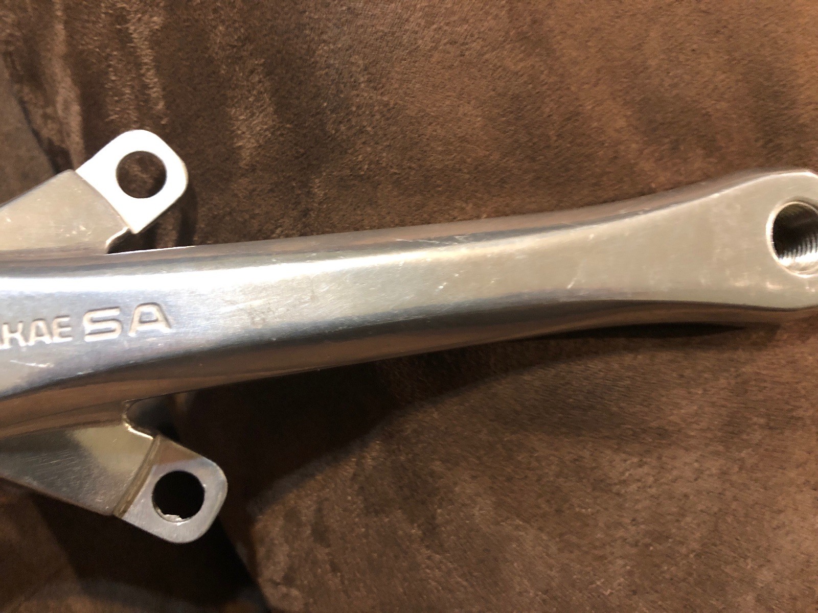 VINTAGE SAKAE SR SA 170 Aluminum 110BCD DRIVE SIDE CRANK ARM NOS SXC ...