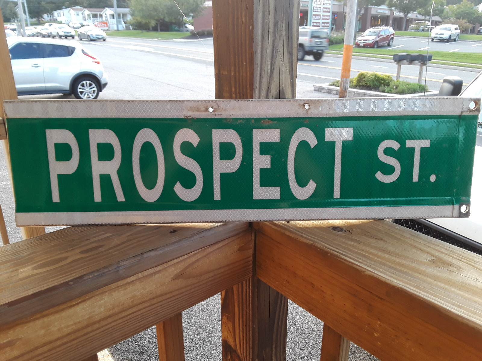 Prospect St. Road Sign Metal Transportation Sign Street Sign Green 25 ...