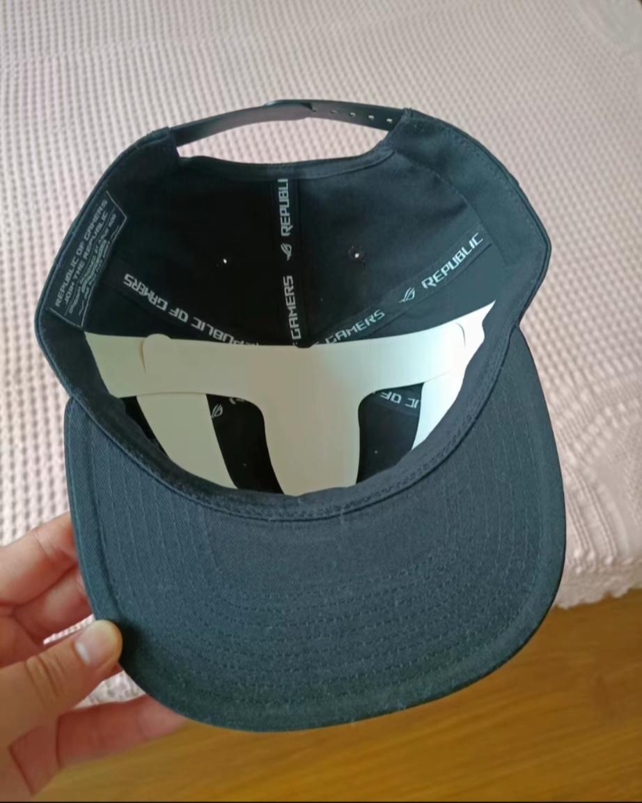 Authentic ASUS ROG Silver Logo Baseball Cap Hat | eBay