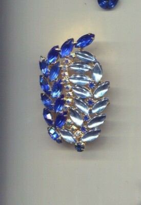 BLUE CABOCHON pin | eBay