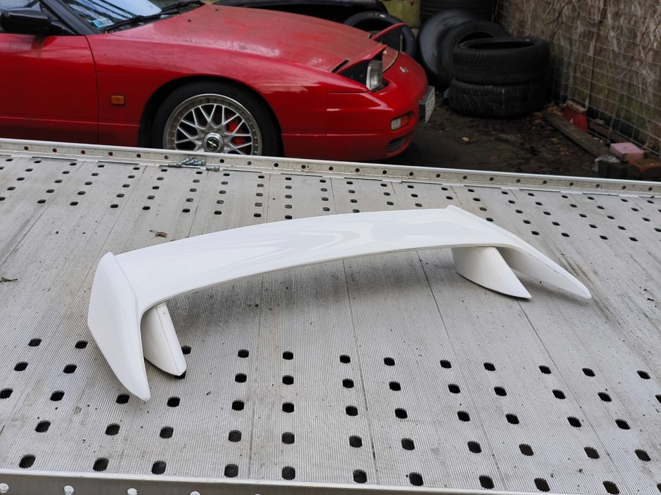 For Nissan S13 Kouki TypeX 180sx Rear SPOILER wing 200sx 240sx l ...