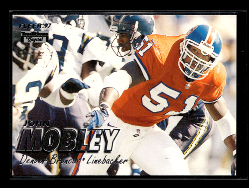 1997 Fleer Traditions Crystal #381 John Mobley Denver Broncos | eBay