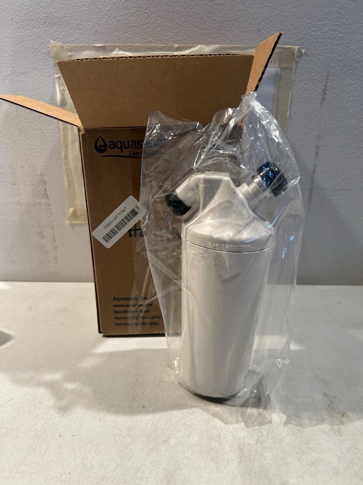 Aquasana AQ-4100 White Deluxe Shower Water Filter System no Head | eBay