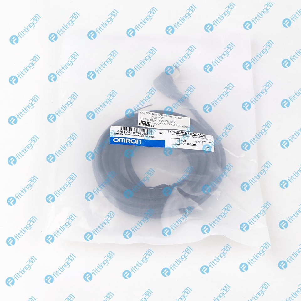 1PC OMRON Unilateral Socket Connectors XS2F-M12PVC4A5M NEW | eBay