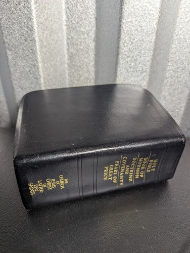 LDS Quad Bible Book Mormon Doctrine Covenants Pearl Great Price ...