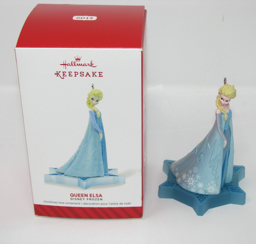 Hallmark Keepsake Disney Queen Elsa Frozen Christmas Ornament 2014 | eBay