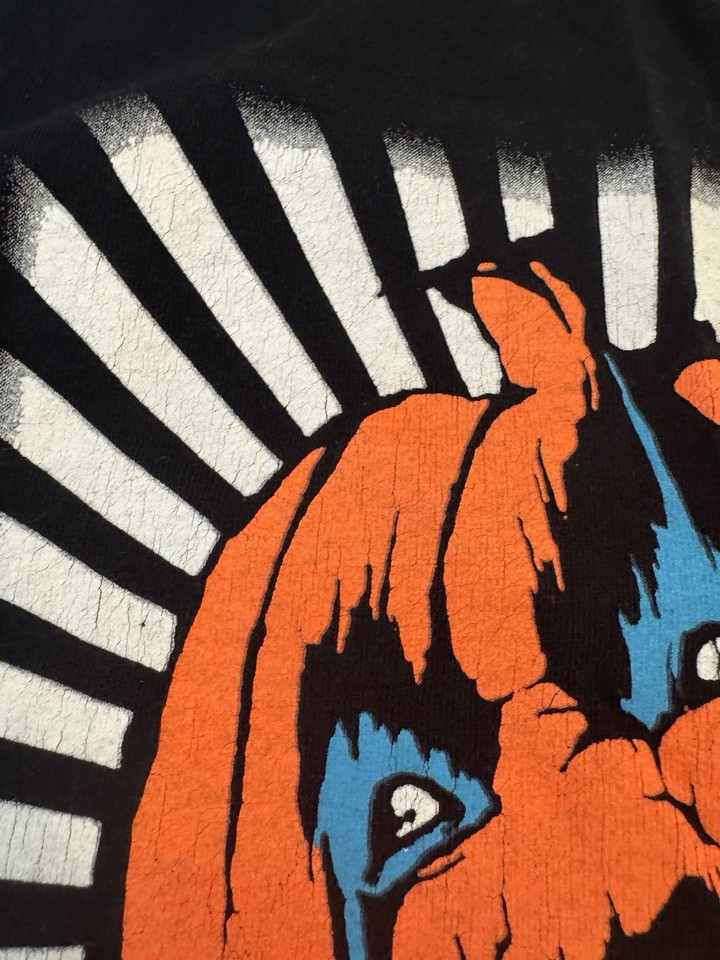 Vintage Knott’s Scary Farm Halloween Haunt Shirt Black XL Pumpkin Face ...