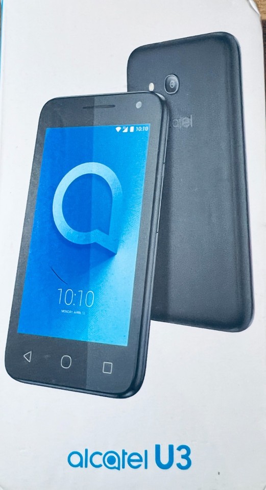 Alcatel U3 4034L- 3G-4GB - Volcano Black (Unlocked) | eBay UK