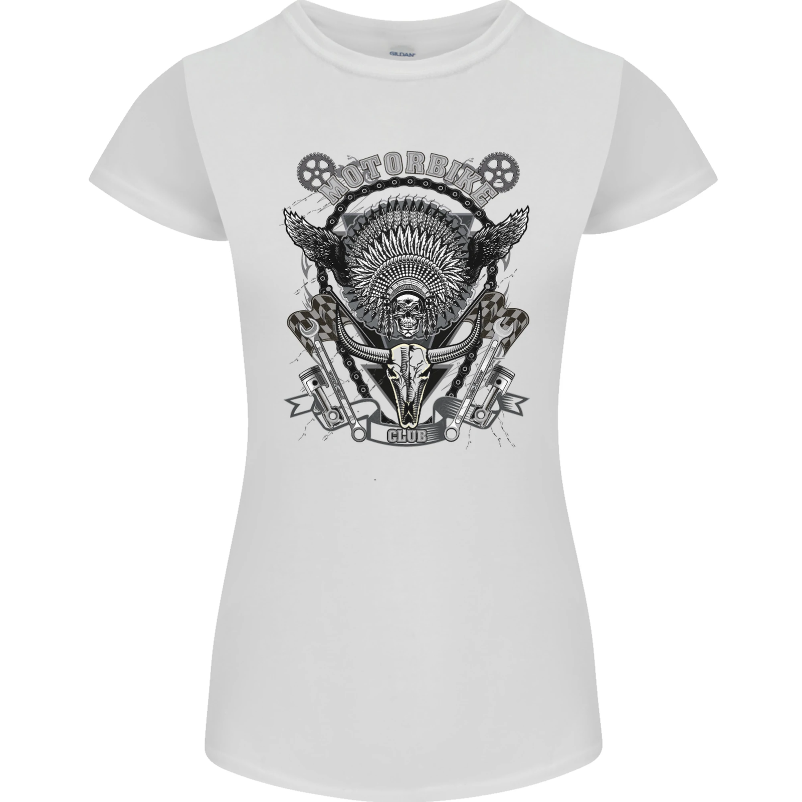 moto-club-moto-biker-mujer-peque-a-cortar-camiseta-ebay