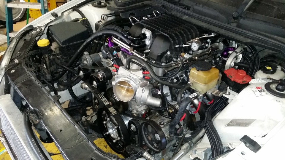 Complete 850rwhp LSA Supercharger kit with all Pulleys and Direct ...