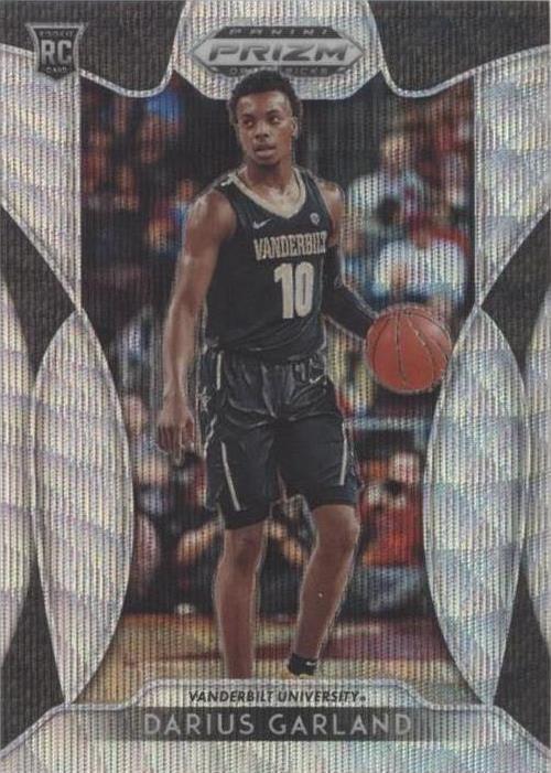 2019-20 Panini Prizm Draft Picks - Darius Garland #68 Blue Wave Prizm ...