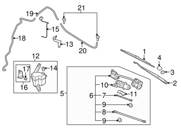 28920-EL00A Nissan Pump assy-washer 28920EL00A, New Genuine OEM Part | eBay
