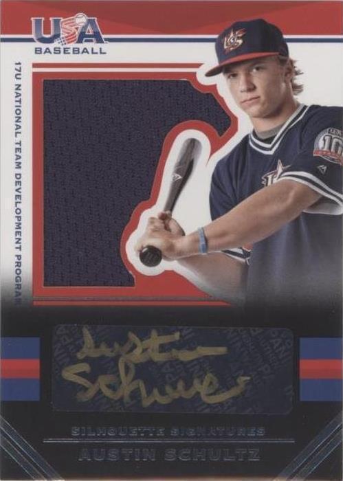 2017 Panini USA Baseball Stars & Stripes - Jumbo Swatch Silhouettes ...