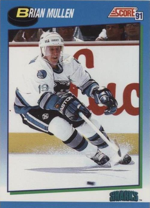 1991-92 Score Canadian - Brian Mullen #552 for sale online | eBay