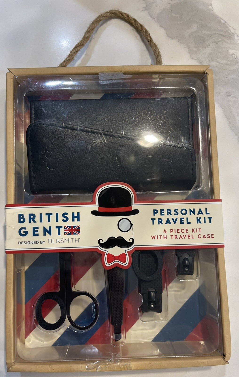 BRITISH GENT PERSONAL TRAVEL KIT (4ps) with Case | eBay