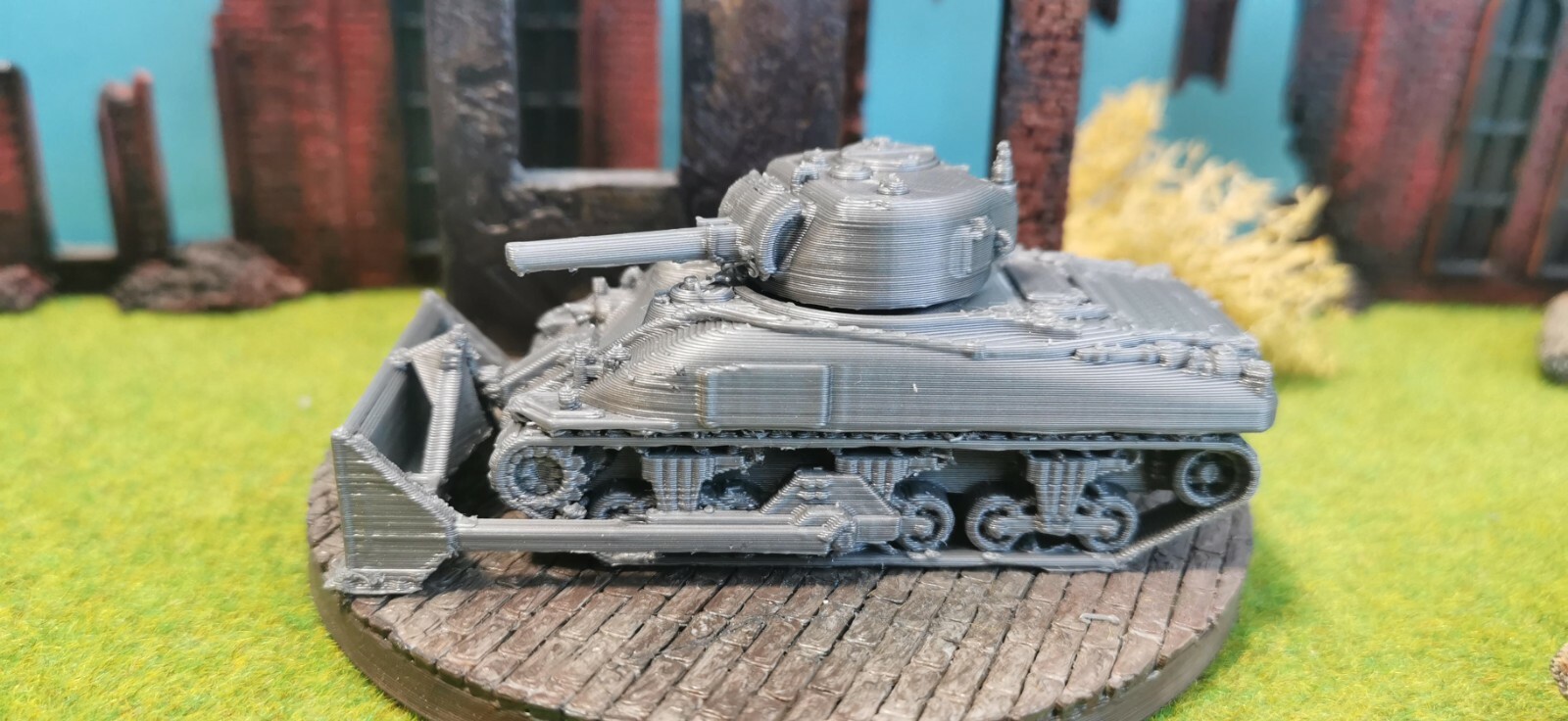 M4A1 Sherman "DOZER" Bulldozer WW2 USA Alliierte US Panzer Bausatz 1/87 ...