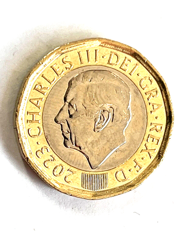 KING CHARLES ONE POUND COIN (2023) & LARGE SORT AFTER 50p COLLECTION ...