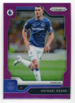 2019-20 MICHAEL KEANE 51/99 PANINI PRIZM PREMIER LEAGUE PURPLE | eBay