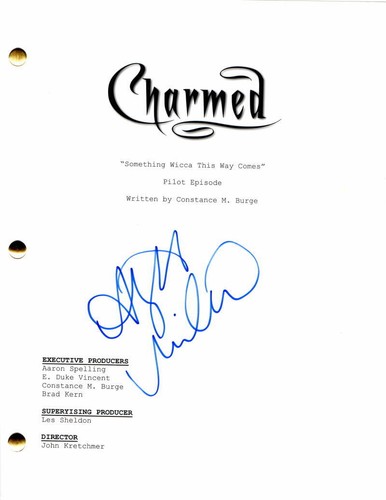 ALYSSA MILANO SIGNED AUTOGRAPH CHARMED FULL PILOT SCRIPT - SEXY PHOEBE ...