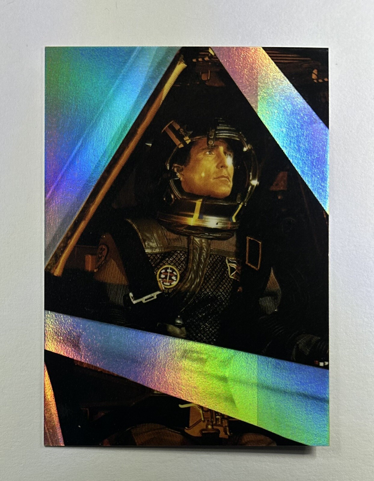 BABYLON 5 1995 FLEER SKYBOX ULTRA PRISMATIC FOIL INSERT CARD PF4 4 OF 8 ...