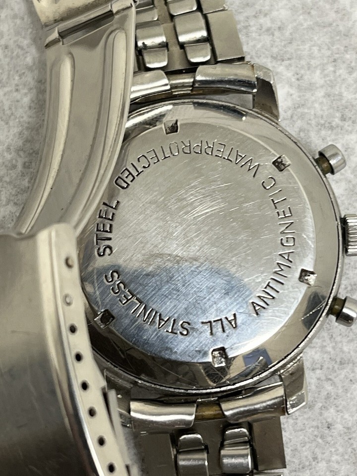 Very Rare Vintage All Stainless Steel Walkman Men Watch | eBay