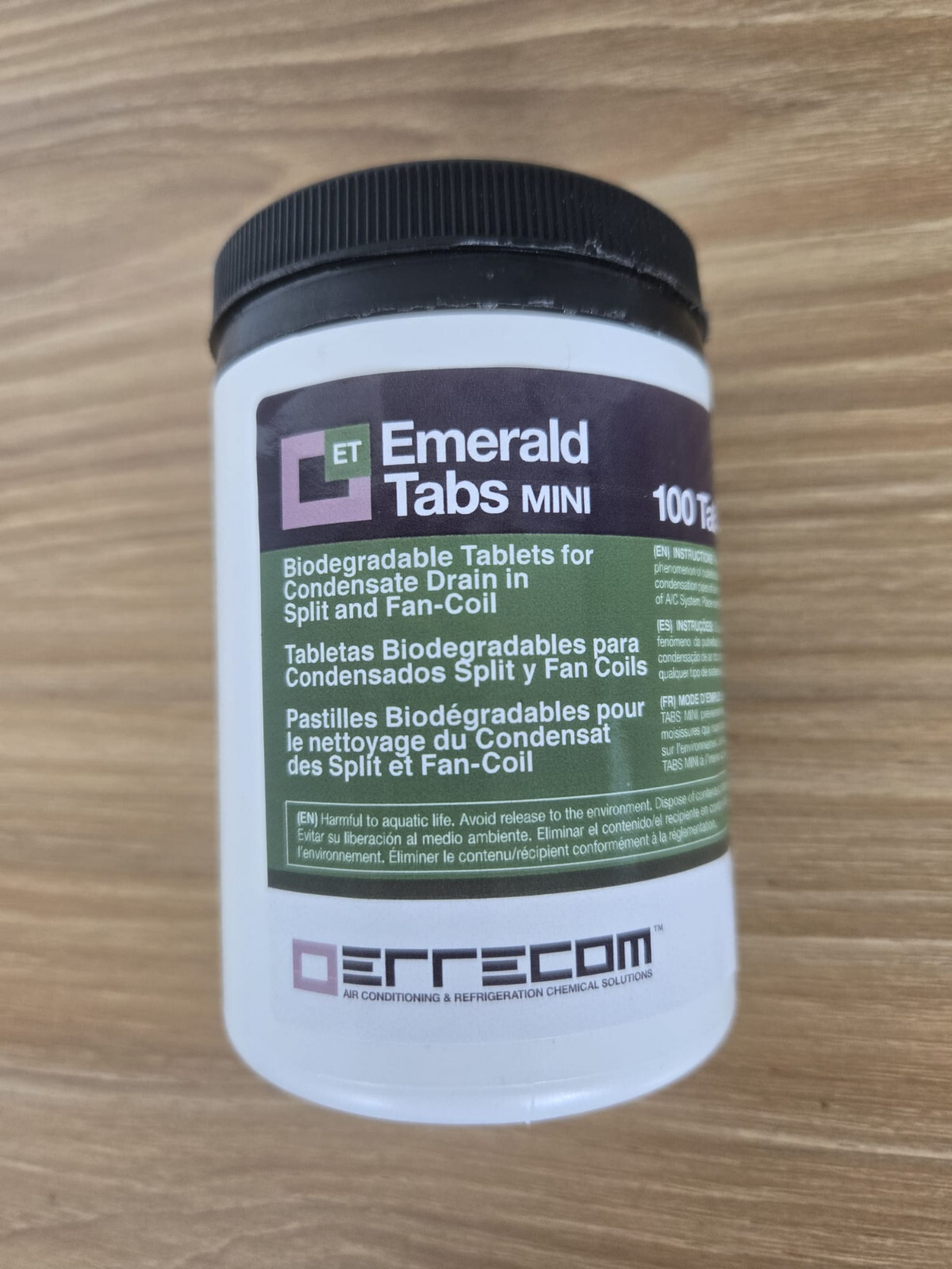 Emerald Tabs– Biodegradable Tablets for Condensate Drain in Split and ...