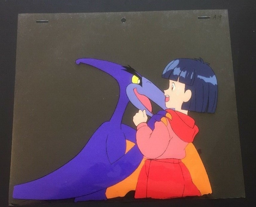 Muka Muka Paradise UIBA SHIKANTANI, ROCK 'N Anime Cel A19 w/ Genga ...