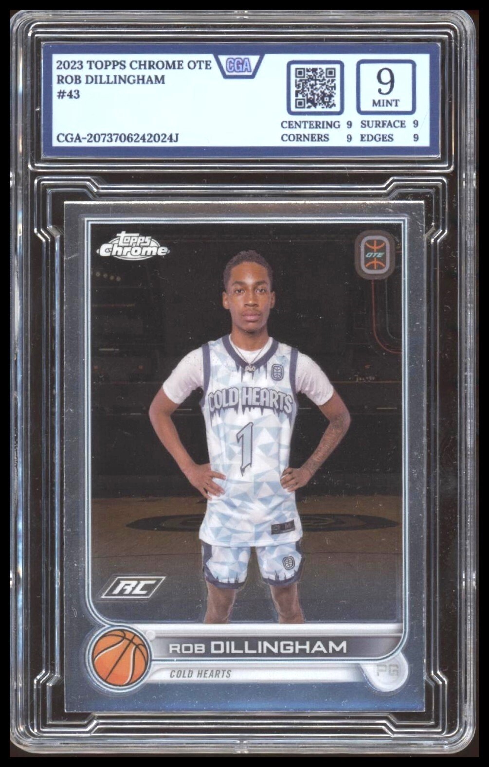 2022-23 Topps Chrome OTE Overtime Elite - #43 Robert Dillingham (RC ...