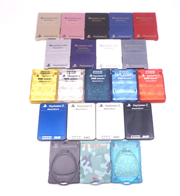 PS2 8mb Magicgate Memory Card Official Licensed for Sony Playstation 2 ...