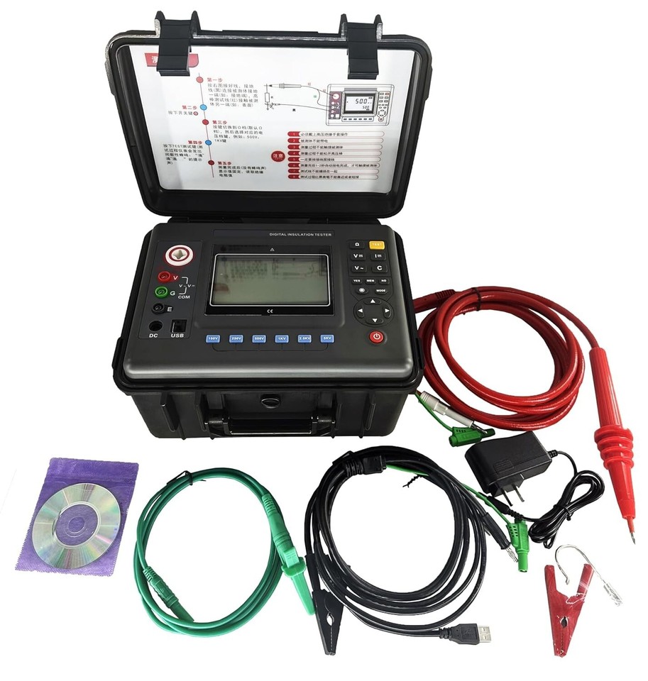 High Voltage Insulation Testers HV Insulation Resistance Tester 15KV ...