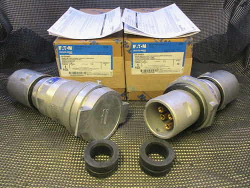 CROUSE HINDS APR6465 & APJ6485 60A 3W 4P ARKTITE FEMALE CONNECTOR ...