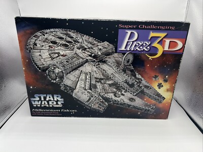 Star Wars Millennium Falcon Puzz 3D Puzzle Super Challenging - 857 ...