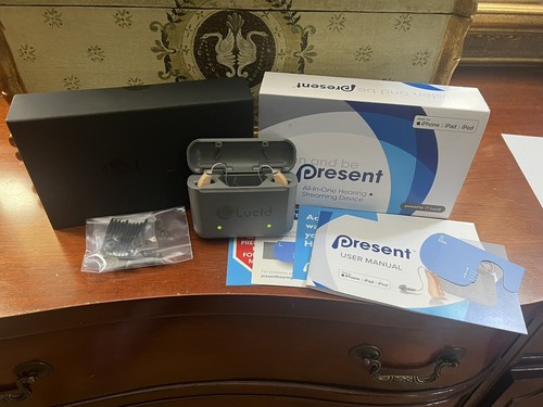 By Lucid Present All-in-One Hearing Aids and Streaming Device for ...