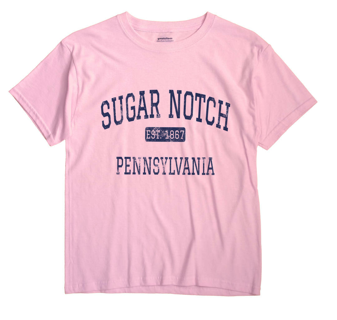 Sugar Notch Pennsylvania PA T-Shirt EST | eBay