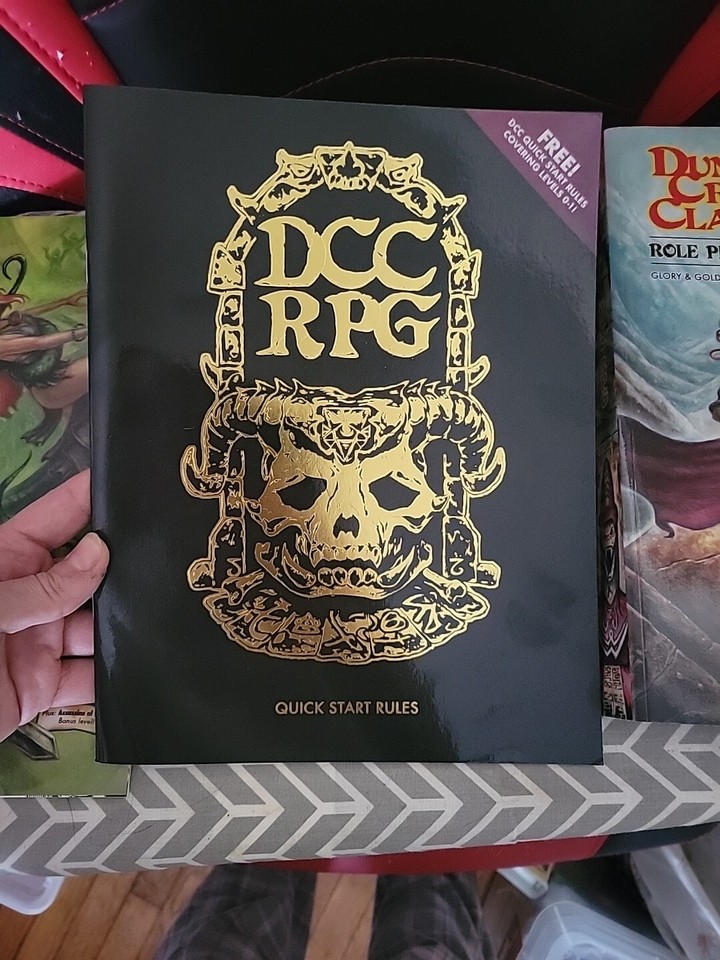 Dungeon Crawl Classics core rules softcover NEW DCC Goodman Games rpg D ...