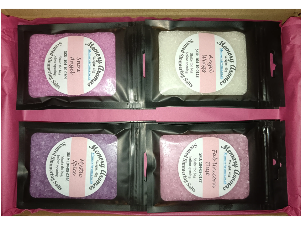 12 x Highly Scented Salts/Simmering Granules/Sizzlers - Mystical ...