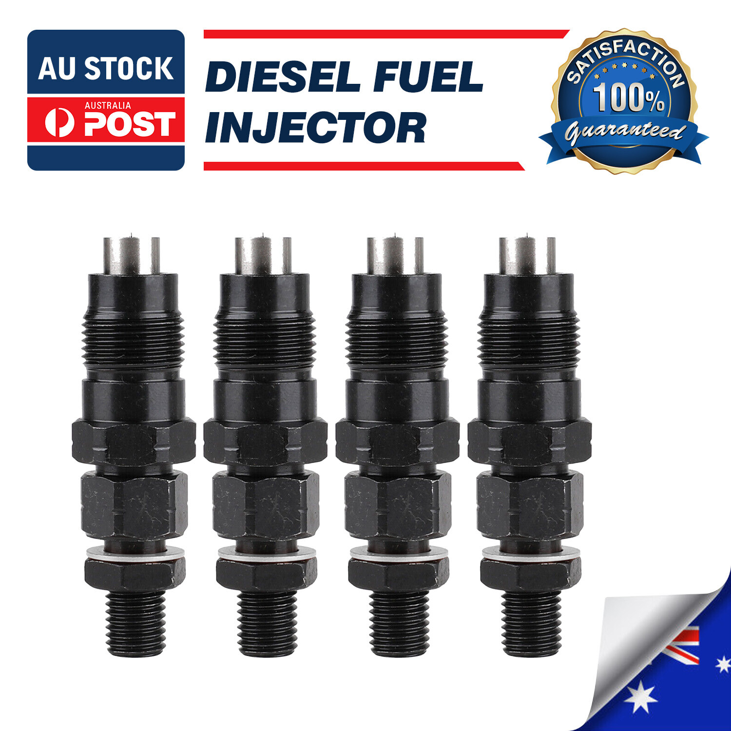 Set of 4 New Diesel Fuel Injector For Toyota Hilux LN167R 3.0 5LE 23600 ...