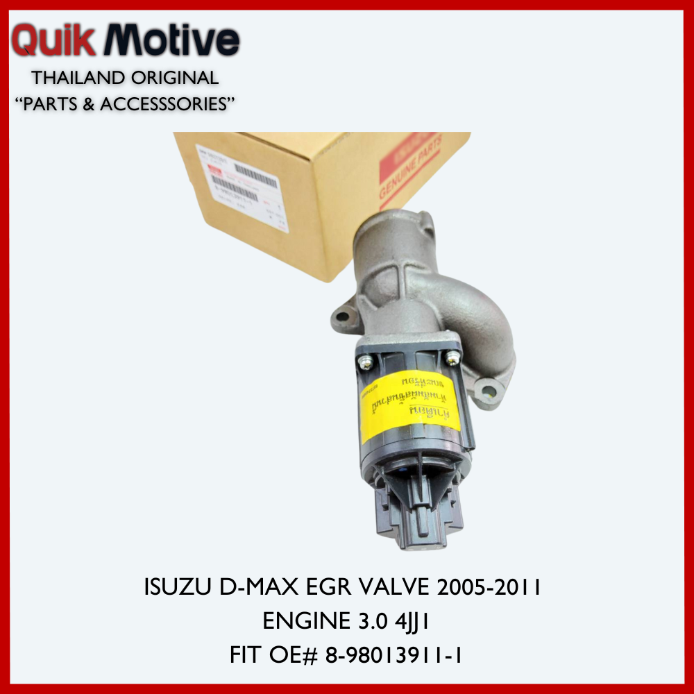 8980139111 Isuzu D-max EGR Valve Engine 4jj1 3.0 for sale online | eBay