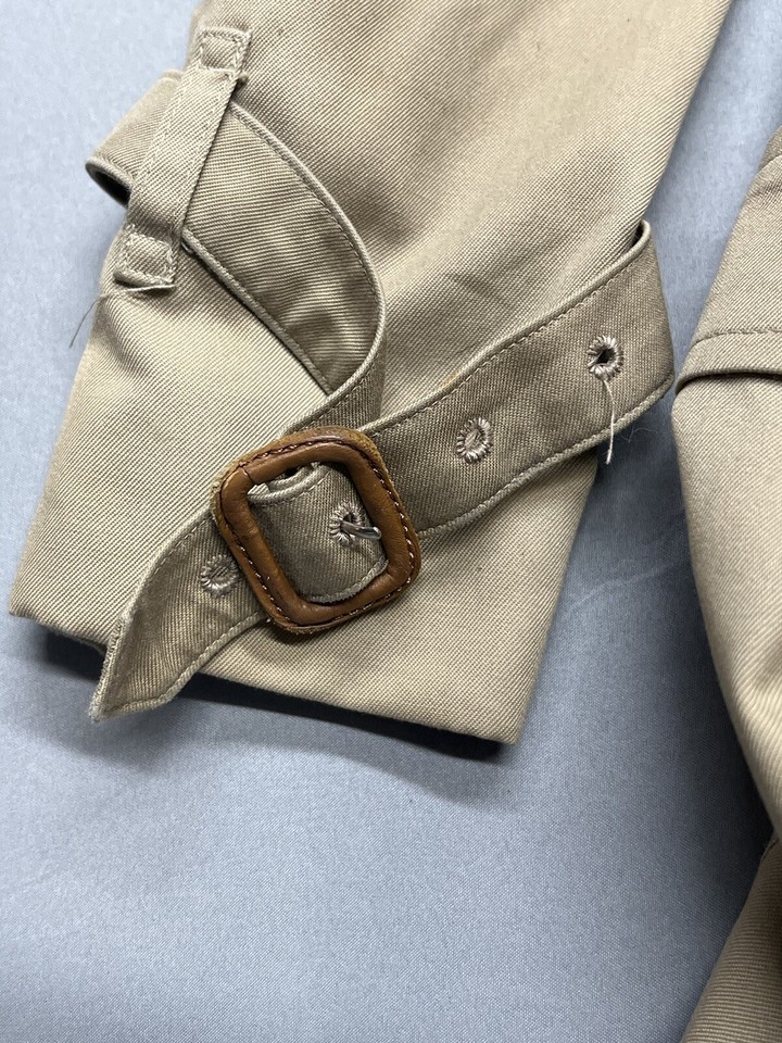 Vtg Burberrys 1980s Ladies Burella Trench Coat Size 8 Long | eBay