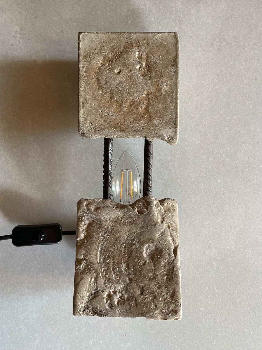 Industrial Desk Lamps Concrete Allen + Roth Embleton 26 In Adjustable