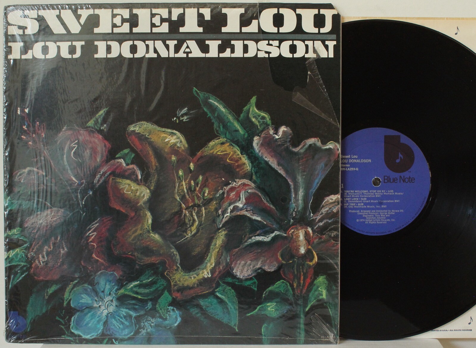 LOU DONALDSON “Sweet Lou” LP (Blue Note, orig ’74) Jazz Funk VG+ in ...