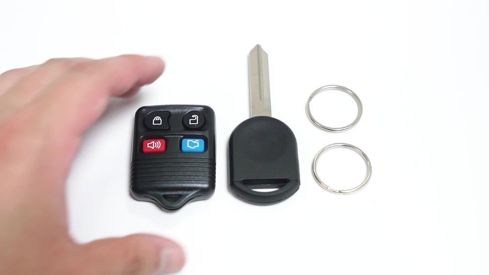 2 Keyless Entry Remote Fob 4B + 4D63 Chip Ignition Key for Ford Lincoln ...