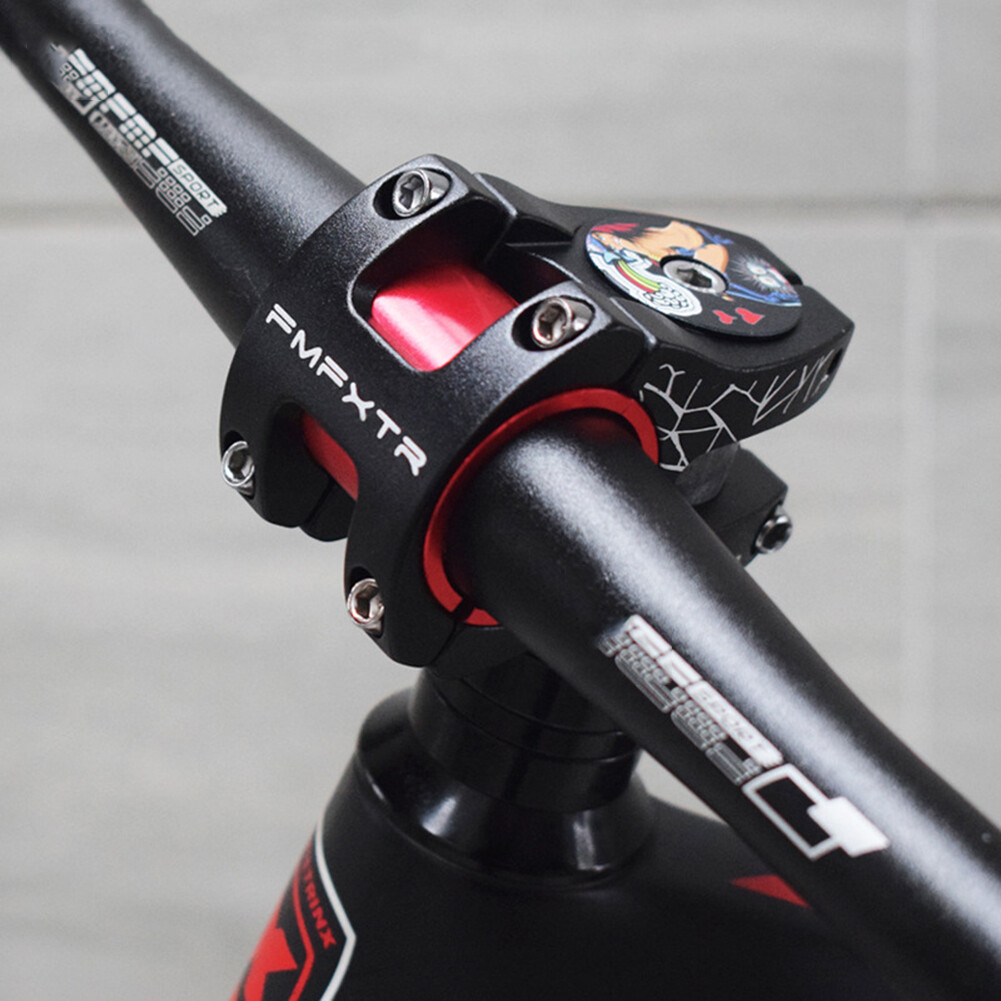 0 Degree MTB Road Bike Handlebar Stem 31.8/35mm Bicycle Riser Stems ...