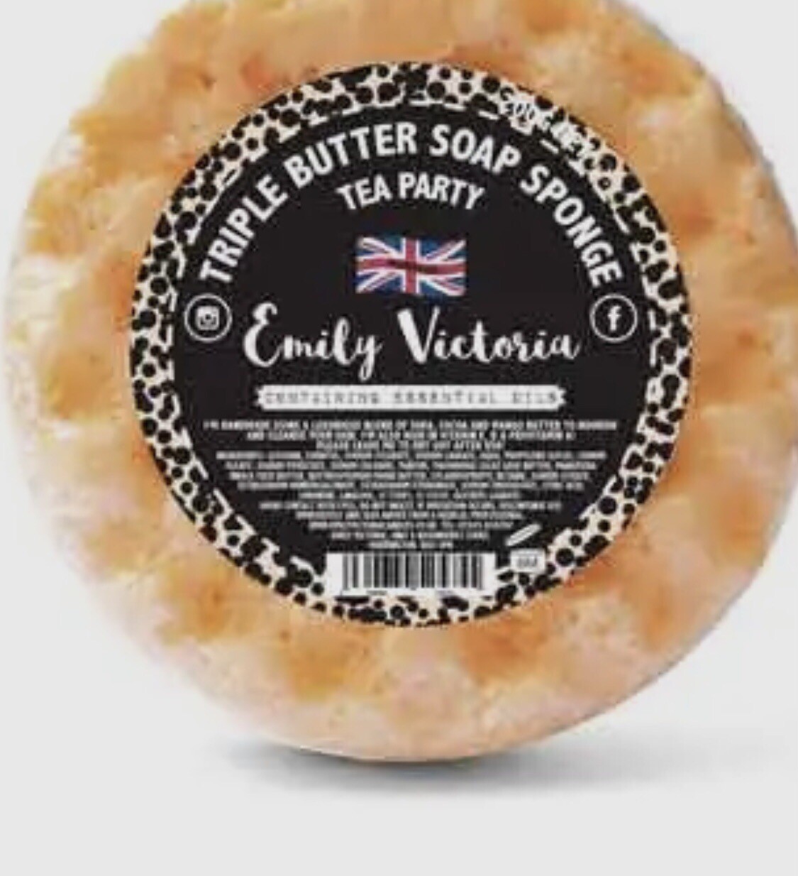 Emily Victoria Fragrance Infused Exfoliating Body Soap Sponge For ...